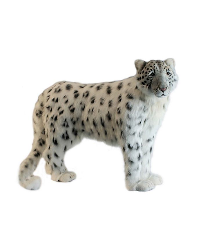 Hansa Snow Leopard Standing Plush Toy - Macy's