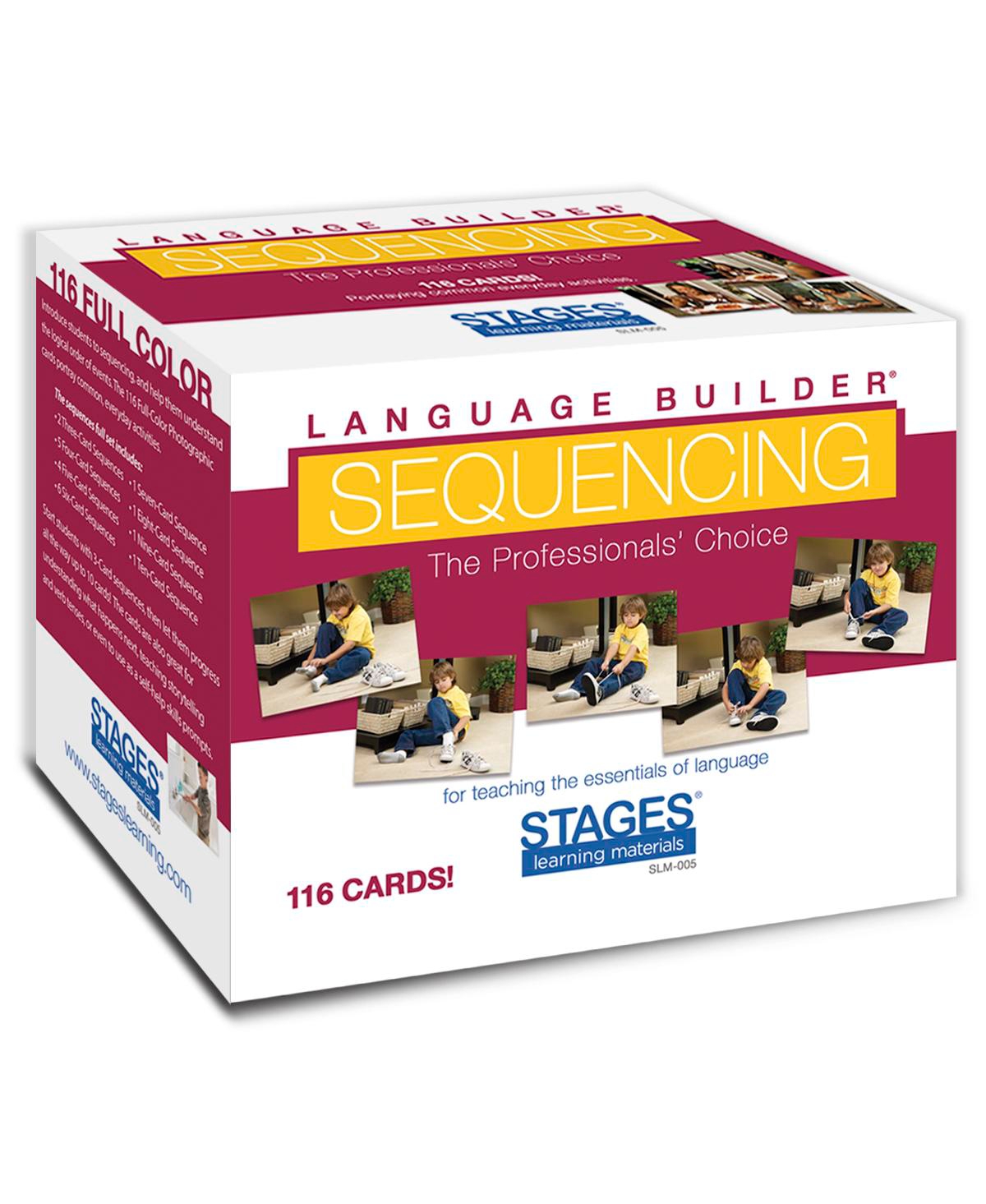 Stages Learning Materials Language Builder, Sequencing Cards In Multi ...