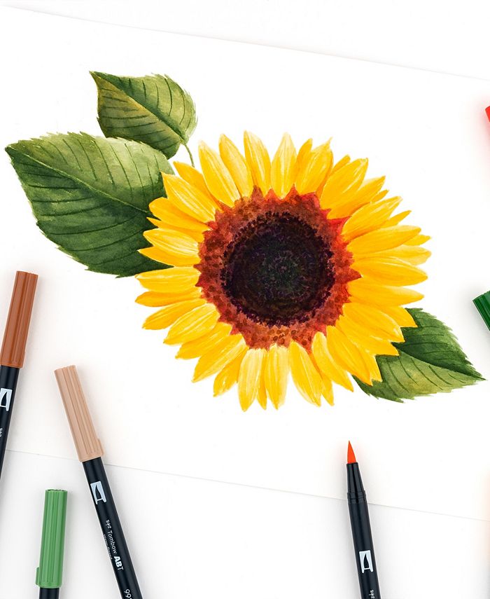 Tombow Dual Brush Pen Art Markers, Secondary, 10-Pack - Macy's