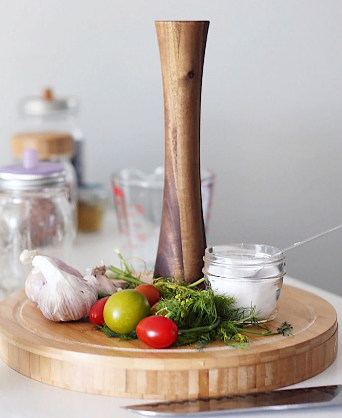 Masontops Acacia Wood Pickle Packer - Macy's