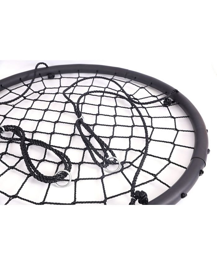 PawsMark Round Net Tree Swing with Hanging Ropes - Macy's