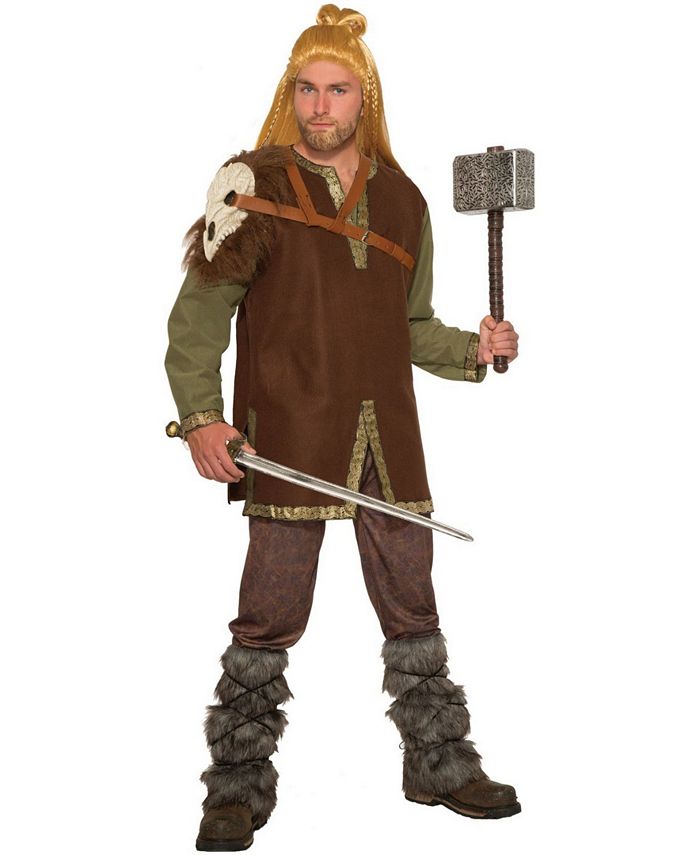 BuySeasons Adult Viking Shoulder Guard with Molded Skull - Macy's