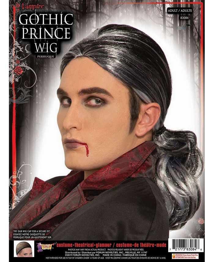 BuySeasons Men's Gothic Prince Male Wig - Macy's