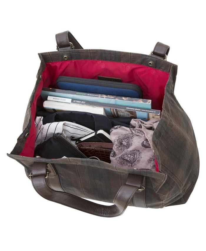 Token Crescent Waxed Tote Bag - Macy's