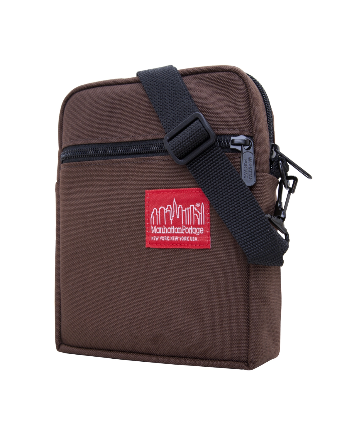 Click here for Manhattan Portage City Lights Crossbody - Dark Bro... prices
