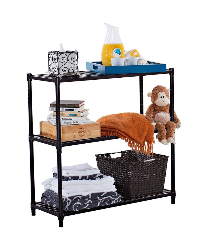TRINITY 3-Tier Slat Shelving Rack - Macy's