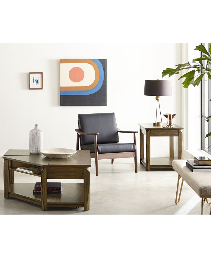 Klaussner Lorren Table Furniture, 2-Pc. Set (Cocktail Table & End Table ...