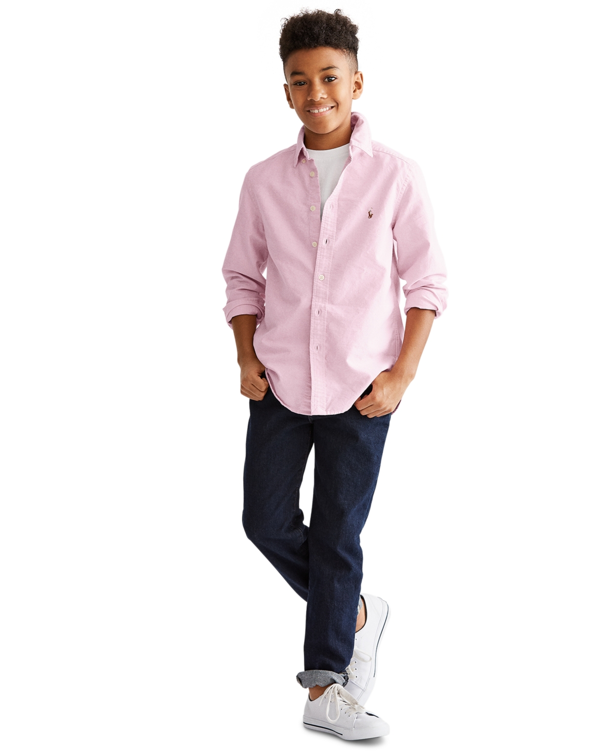 Click here for Polo Ralph Lauren Big Boys Embroidered Pony Logo C... prices