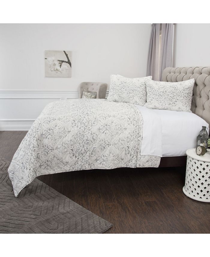 Rizzy Home Riztex USA Astrid King 3 Piece Quilt Set - Macy's
