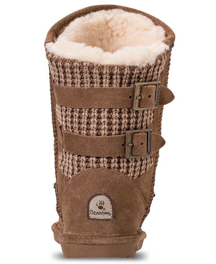 BEARPAW Girls' Boshie Boots from Finish Line - Macy's