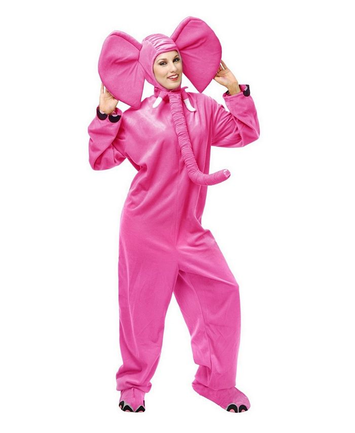 BuySeasons Pink Elephant Adult Costume - Macy's