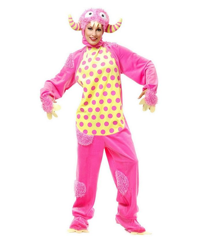 BuySeasons Pink Mini Monster Adult Costume - Macy's