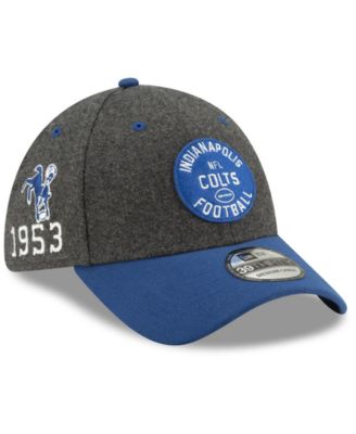 New Era Indianapolis Colts On-Field Sideline Home 39THIRTY Cap - Macy's