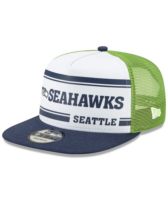 New Era Seattle Seahawks On-Field Sideline Home 9FIFTY Cap - Macy's