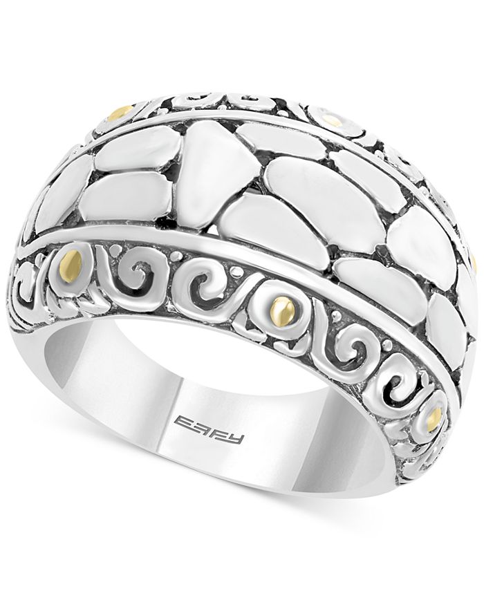 EFFY Collection EFFY® Crackle-Look Statement Ring in Sterling Silver ...