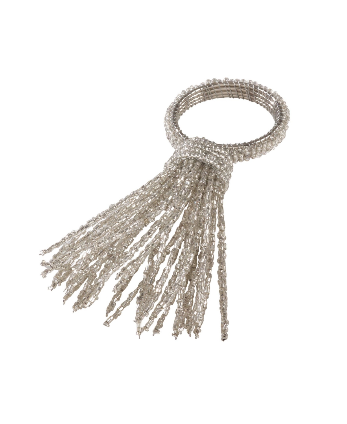 Click here for Saro Lifestyle Beaded Spray Design Event Napkin Ri... prices