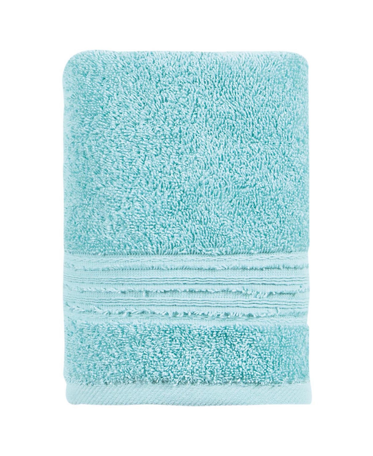 Click here for Ozan Premium Home Cascade Hand Towel - Aqua prices