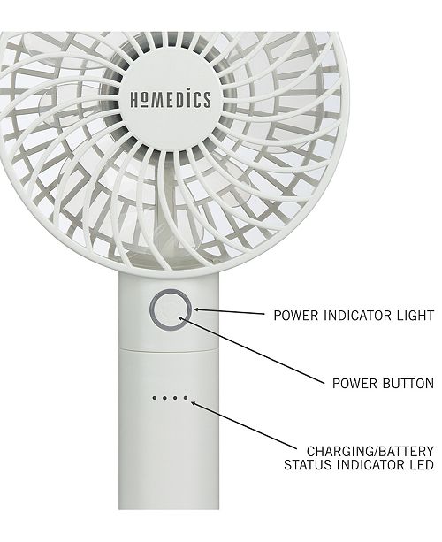 Brookstone Mini Rechargeable Fan & Power Bank & Reviews - Heaters ...
