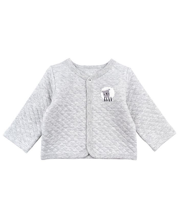 Mac & Moon Baby Boy and Girl 4-Piece Footed Layette Set - Macy's