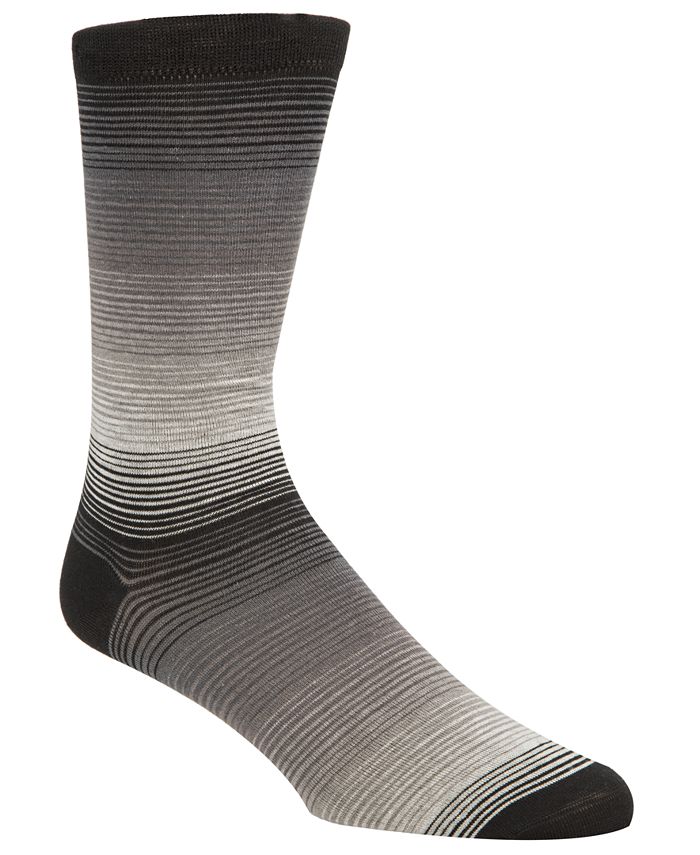 Cole Haan Men's Gradient-Stripe Socks - Macy's