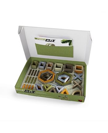 Guidecraft, Inc Guidecraft Power Clix Frames Natural - 74 Pieces Set ...
