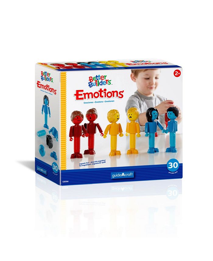 Guidecraft, Inc Guidecraft Better Builders Emotions - 30 Pieces Set ...