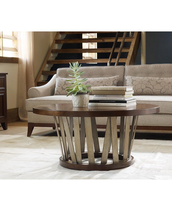 Hooker Furniture Lorimer Round Cocktail Table - Macy's