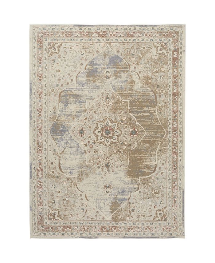 Shabby Chic CLOSEOUT! Pastel Essence Cream 5'2" x 7'2" Area Rug - Macy's