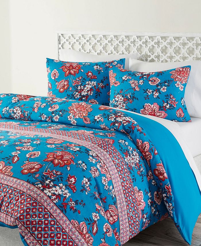 Azalea Skye Wild Lotus King Comforter Set - Macy's