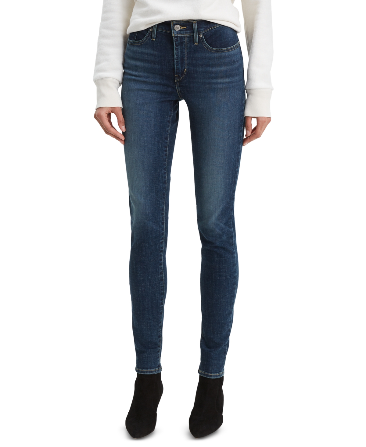 Click here for Levis Womens 311 Mid Rise Shaping Skinny Jeans - M... prices