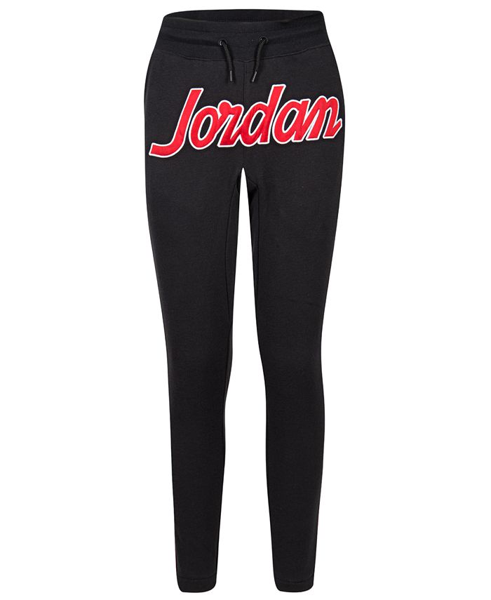 Jordan Big Boys French Terry Tapered Pants - Macy's