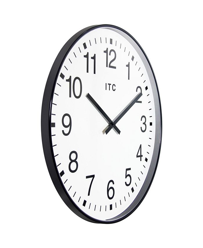 Infinity Instruments Round Wall Clock - Macy's