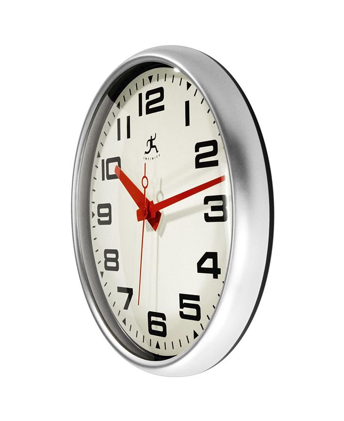 Infinity Instruments Round Wall Clock - Macy's