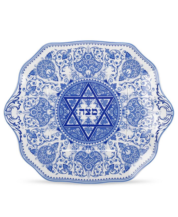 Spode Judaica Passover Matzoh Plate & Reviews - Macy's