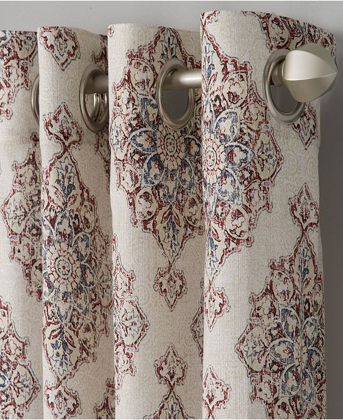 Windham Weavers Zia 50" x 84" Medallion Print Window Panel & Reviews ...