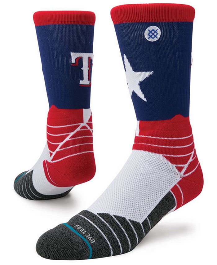 Stance Texas Rangers Diamond Pro Authentic Crew Socks - Macy's
