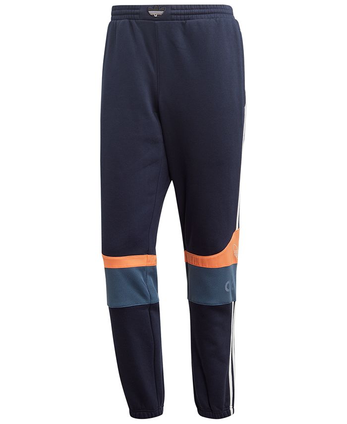 adidas adidas Men's Originals Colorblocked Fleece Pants - Macy's