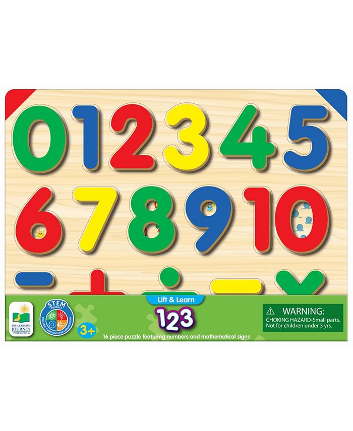 The Learning Journey Lift and Learn 123 Number Puzzle - Macy's