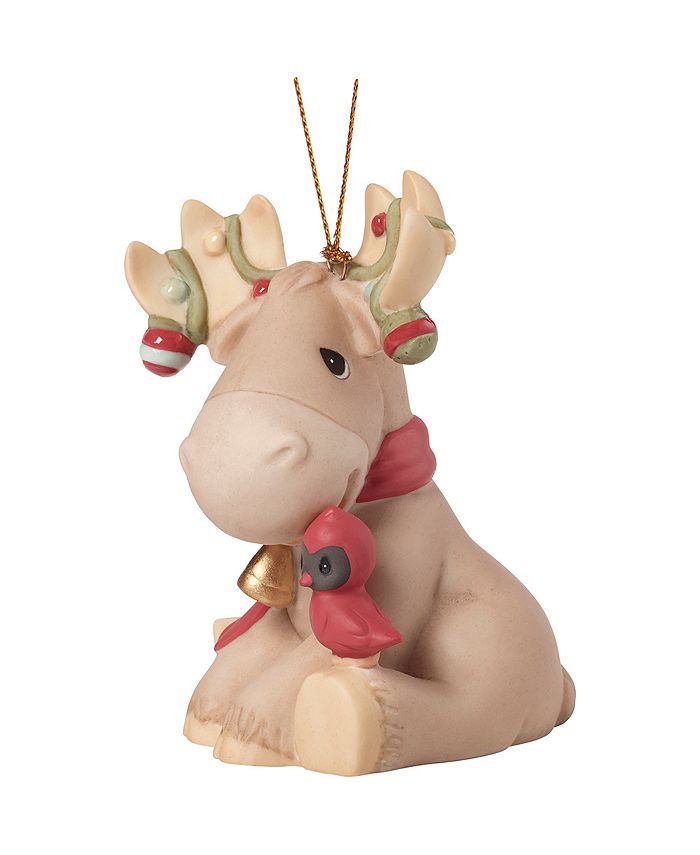 Ne'Qwa Precious Moments The Moose Wonderful Time Of The Year Moose With ...