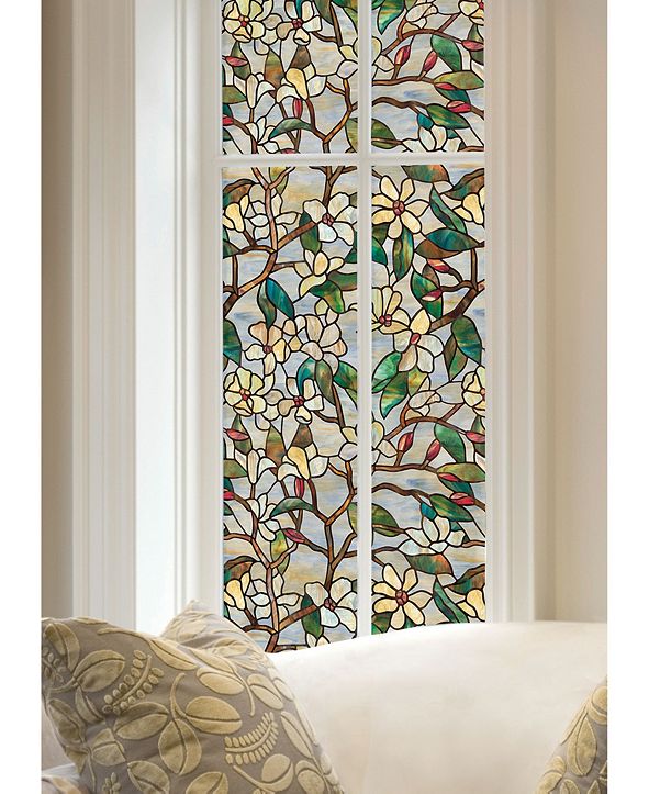 Artscape Summer Magnolia Window Film & Reviews - Window Treatments ...