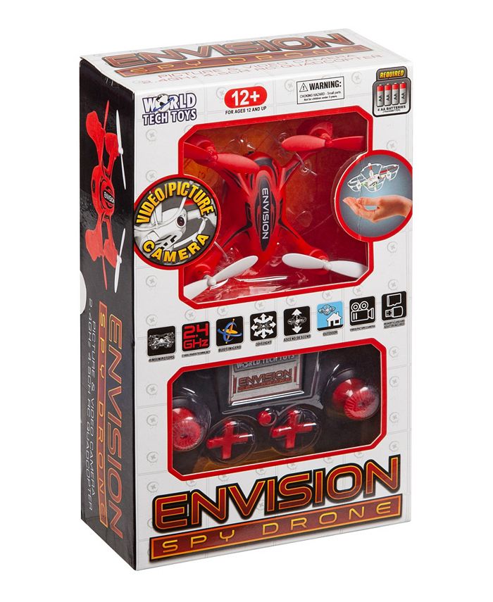 World Tech Toys Envision 2.4GHz 4.5CH RC Spy Drone - Macy's