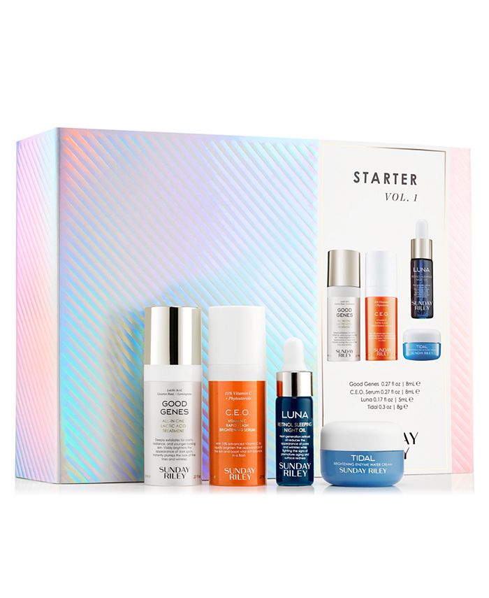 Sunday Riley 4-Pc. Starter Set - Macy's
