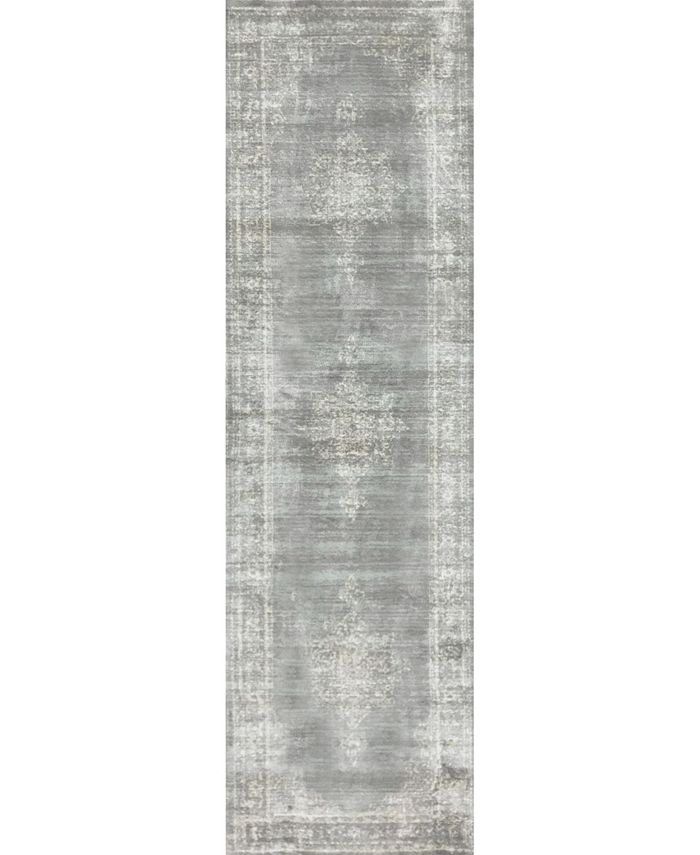 KM Home CLOSEOUT! Cantu Gray Area Rug Collection - Macy's