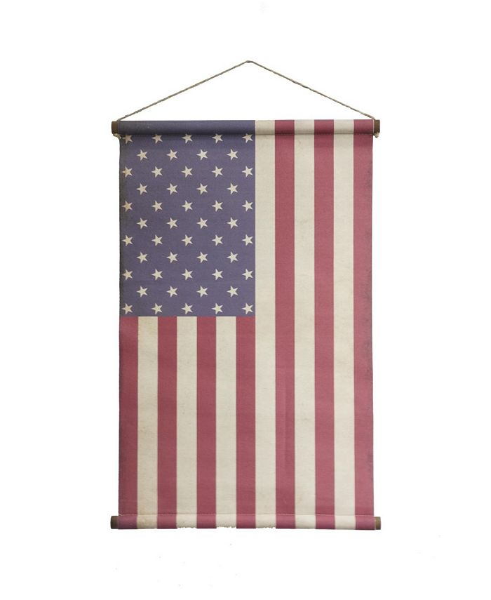 TX USA Corporation Flag Wall Canvas Banner - Macy's