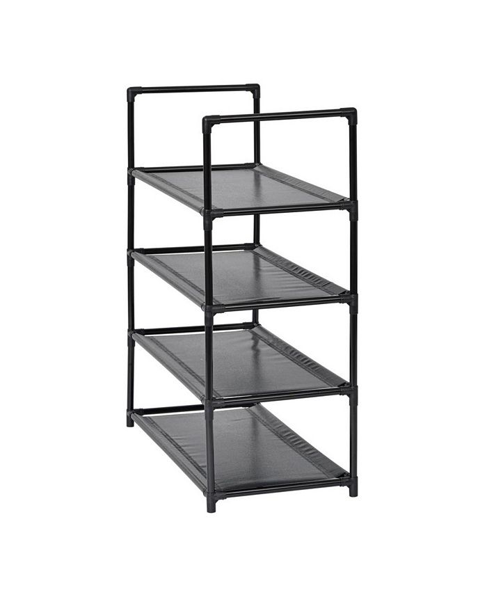 Edsal 12-Pair 4-Tier Shoe Storage Rack - Macy's
