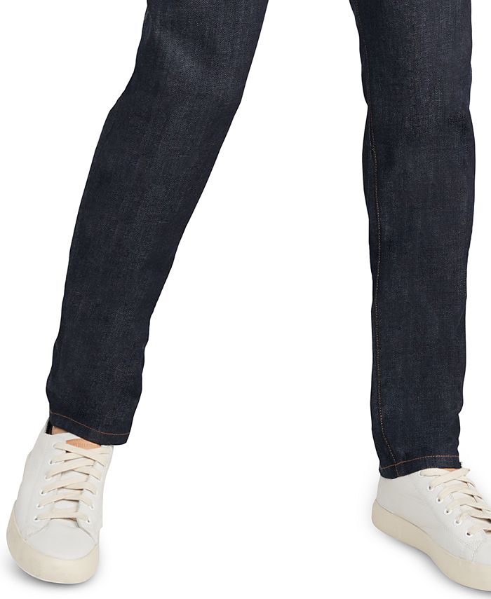 Tommy Hilfiger Men's Athletic Fit Raw Rinse Jeans - Macy's