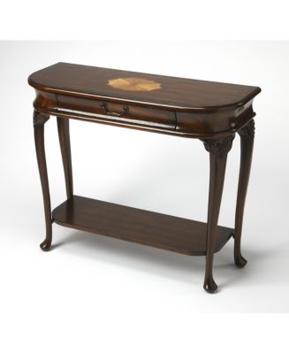 Ridgeland Cherry Console Table - Macy's