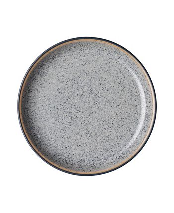 Denby Studio Craft Grey Small Coupe Plate - Macy's
