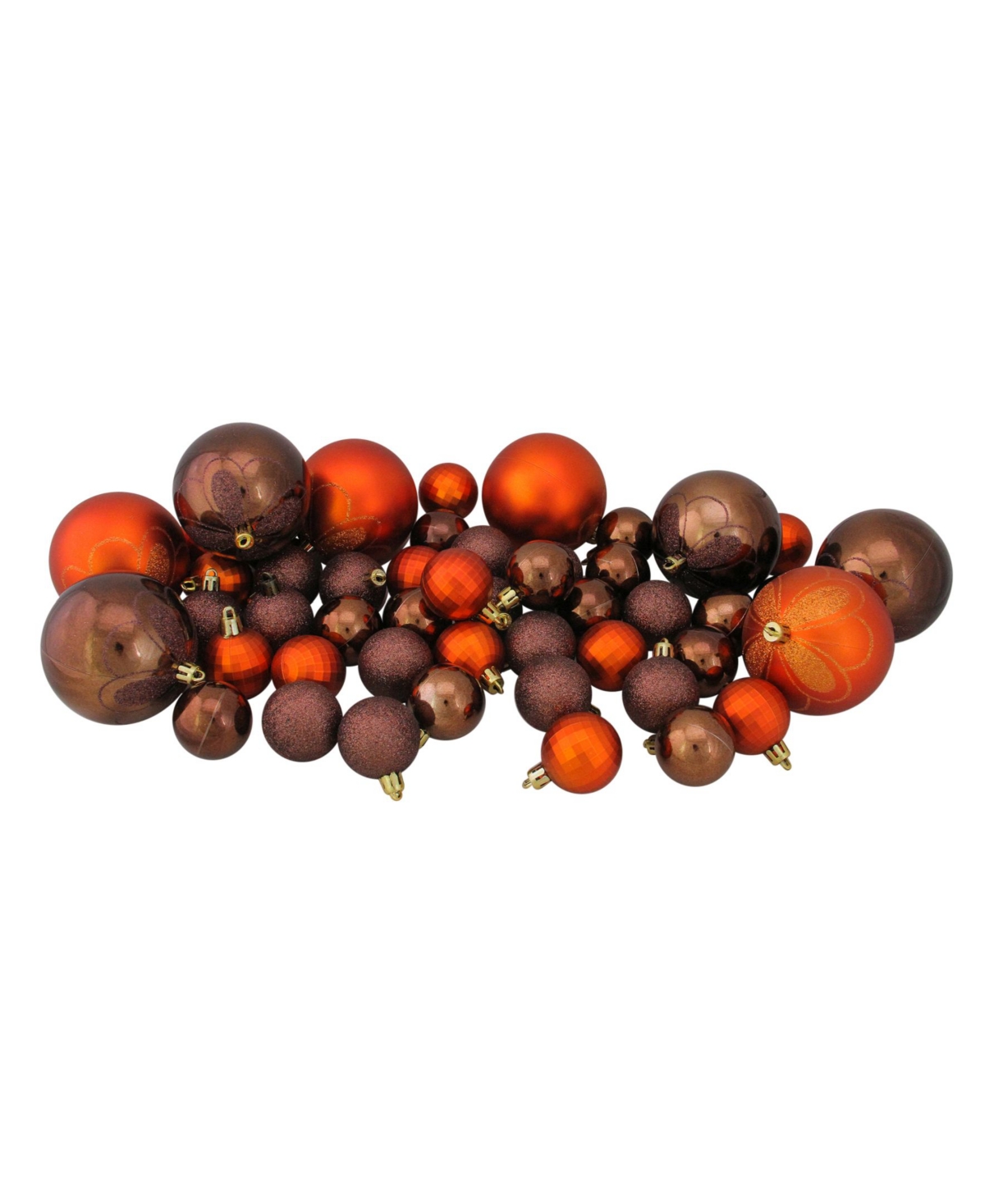 Click here for Northlight 125ct Chocolate Brown and Burnt Orange... prices