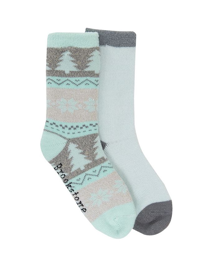 Brookstone Cabin Cozy Sock, 2 Pack - Macy's
